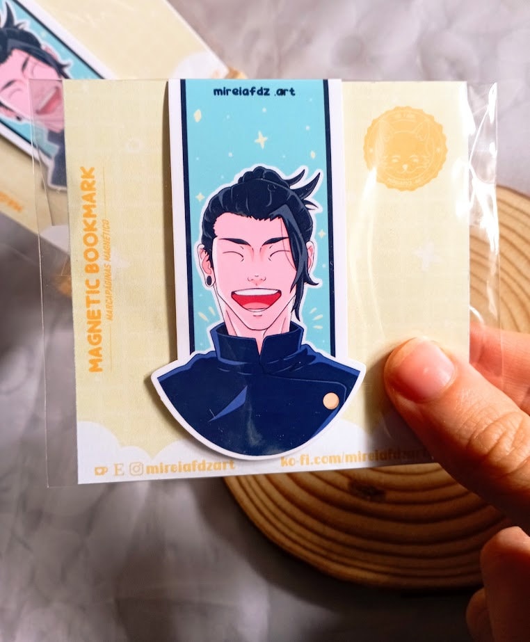 Jujutsu Kaisen Bookmark Gojo and Geto Satoru Bookmark JJK - Etsy
