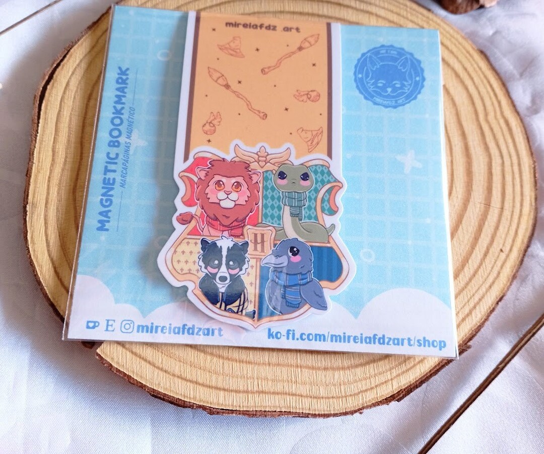 Hogwarts Magnetic Bookmark, Harry Potter Bookmark Gift, HP, Hogwart ...