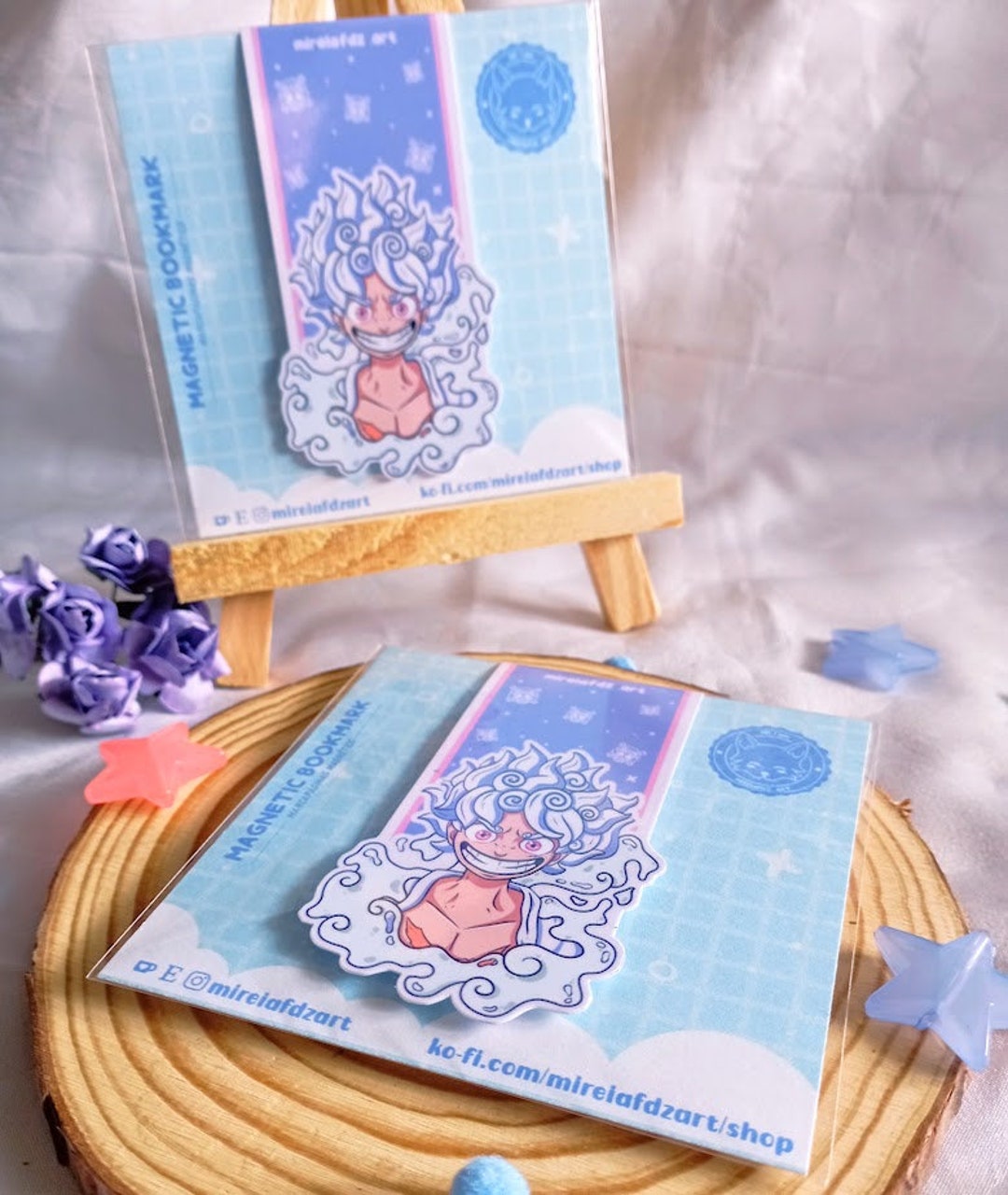 One Piece Bookmark Luffy Gear 5 Gear 5 Joyboy One Piece - Etsy