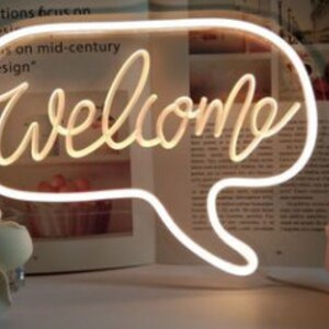 LED Neon Light, Acrylic - Etsy