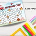 Firefighter Kids Reward Chart | Fire Fighter Award Chart | Behavior ...