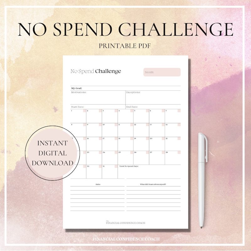 The No Buy Challenge - Etsy