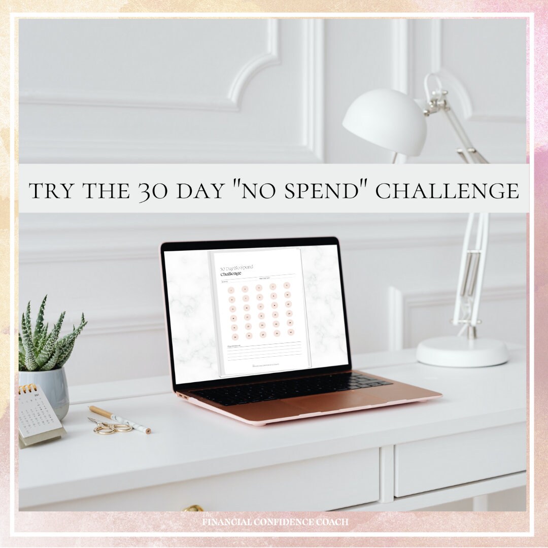 30 Day No Spend Challenge, No Spend Challenge, Financial Challenge ...