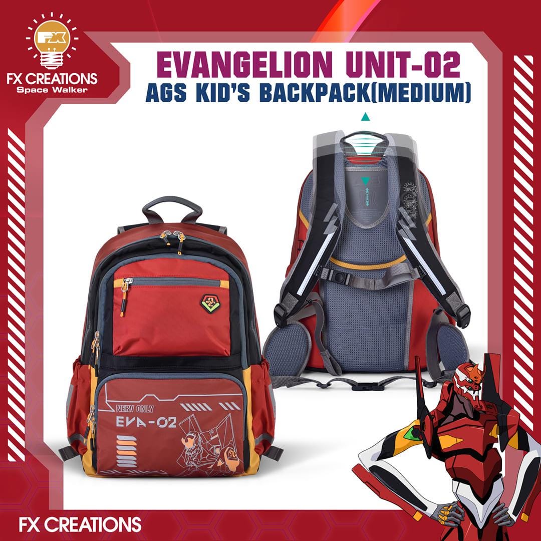 Evangelion Unit-02 Ags Kid's Backpackmedium - Etsy
