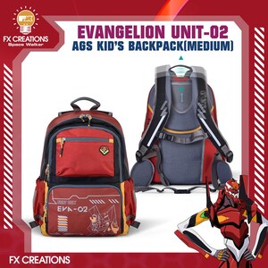 Evangelion Unit-02 Ags Kid's Backpackmedium - Etsy