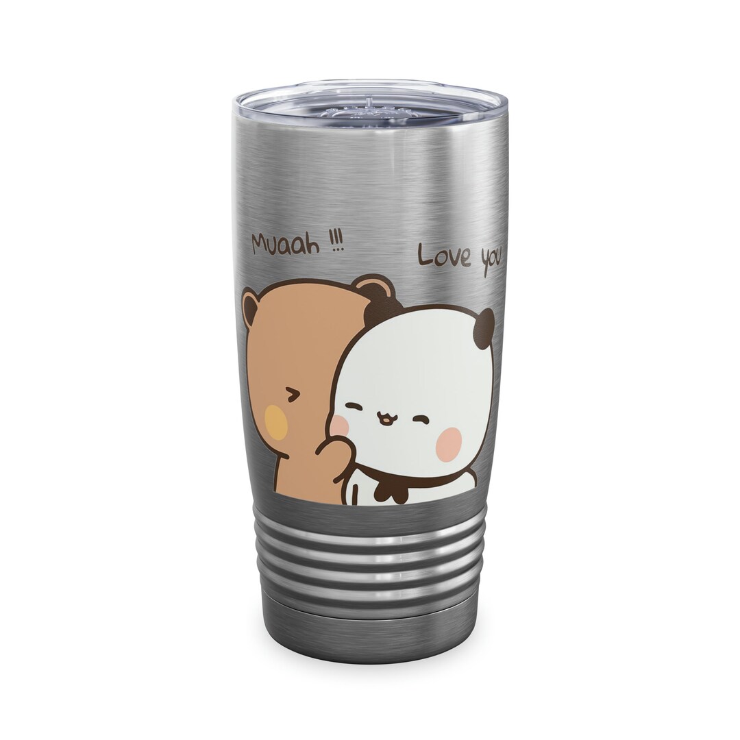 Panda Bear Bubu Dudu Muah Love You Ringneck Tumbler 20oz - Etsy