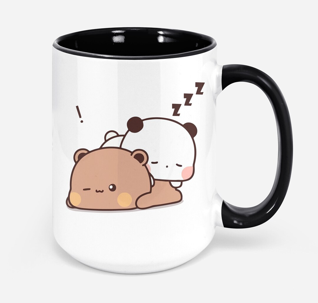 Cute Panda Bear Bubu Dudu Likes to Sleep Coffee Mug Best Gift - Etsy