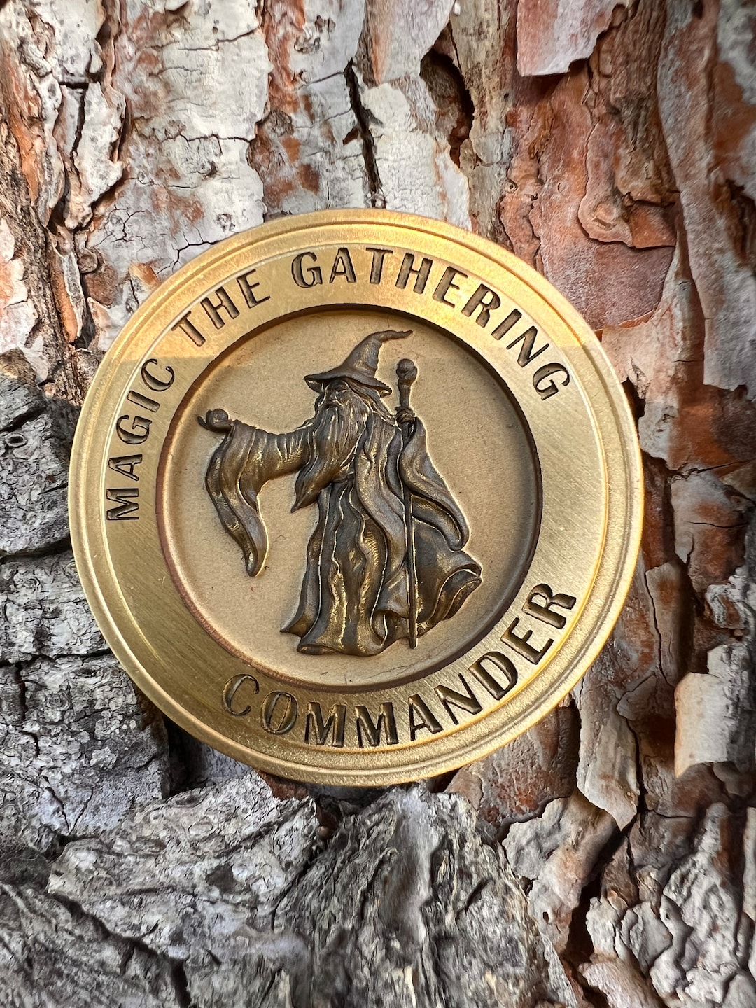 MTG Solid Brass Commander Champion Coin 40mm - Etsy