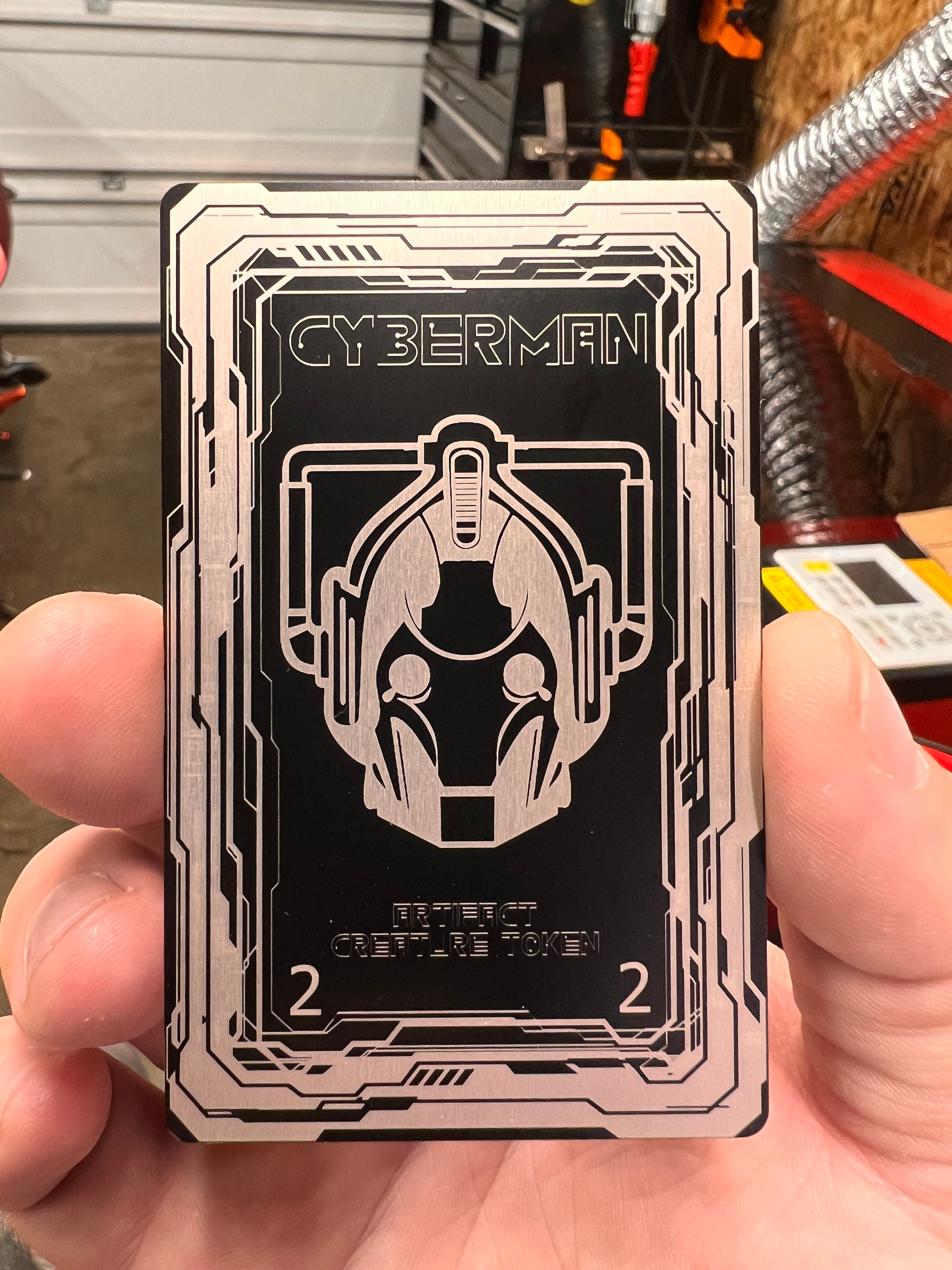 MTG Cyberman Token X3 - Etsy