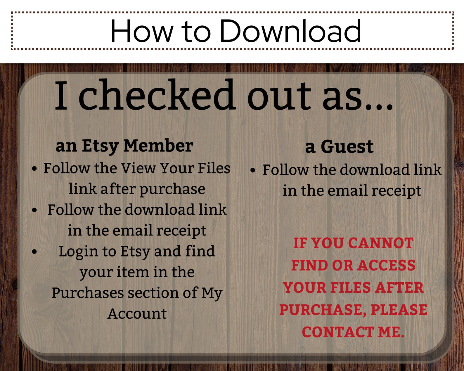 In Case of Emergency Card Printable, ICE Card, Printable Medical Card ...
