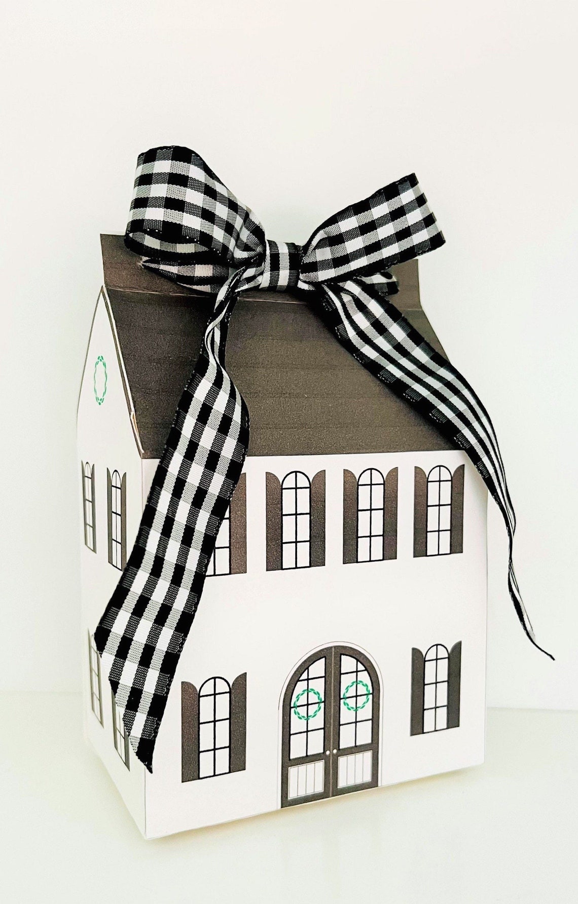 Farmhouse Printable Gift Box Paper House Housewarming Home Realtor Gift ...