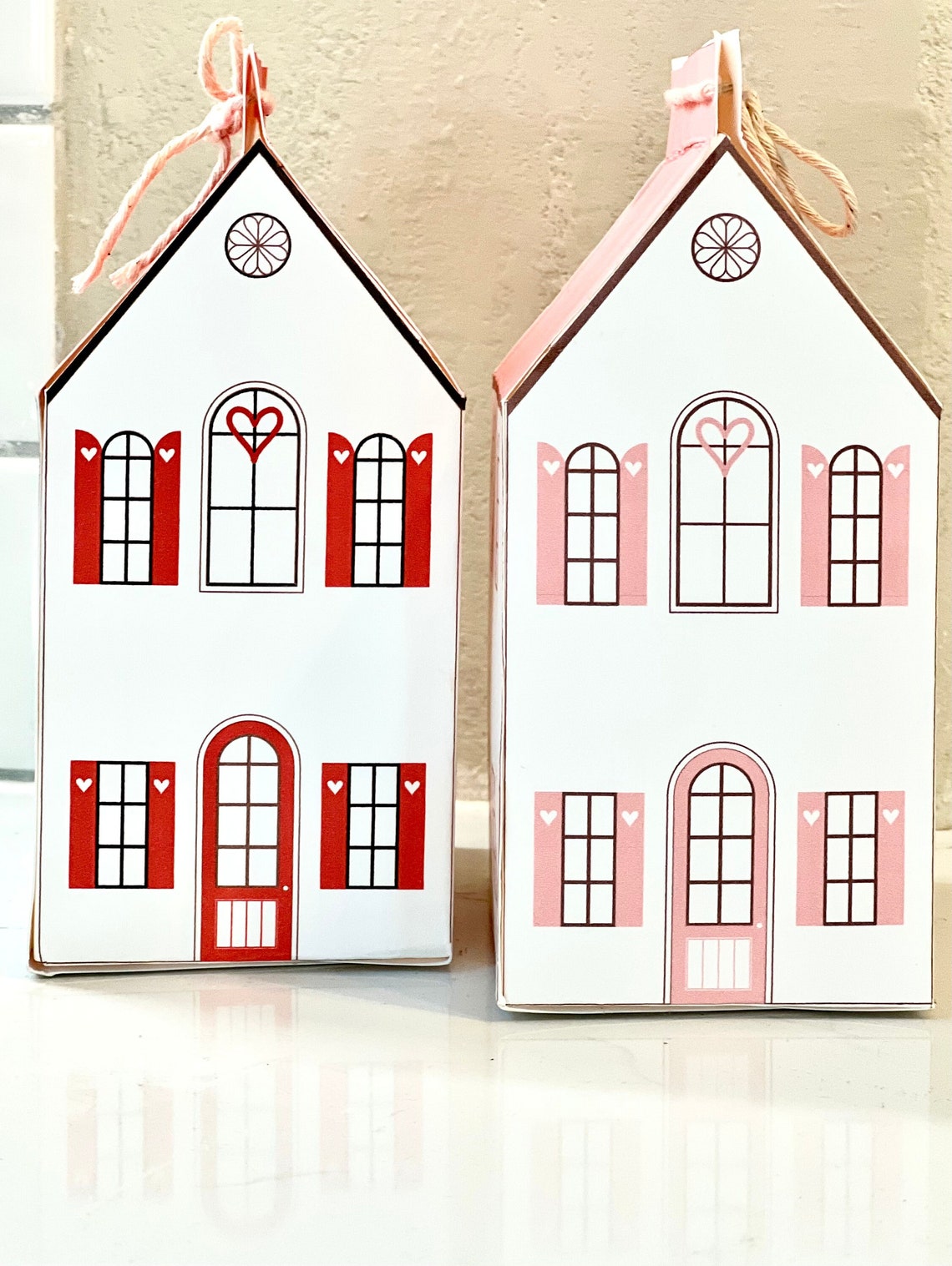Coloring Book Page Printable Paper House Treat Box Craft for Kids ...