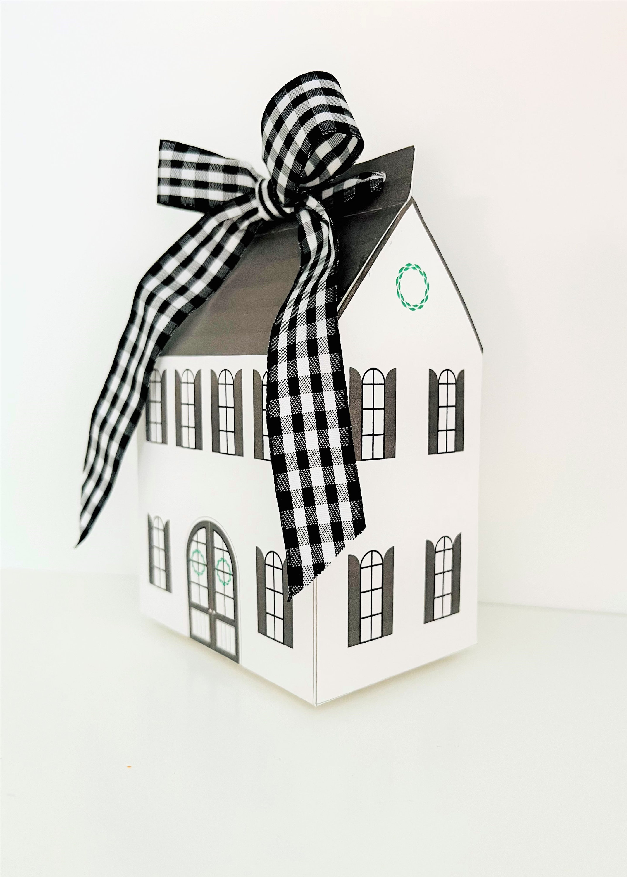 Farmhouse Printable Gift Box Paper House Housewarming Home Realtor Gift ...