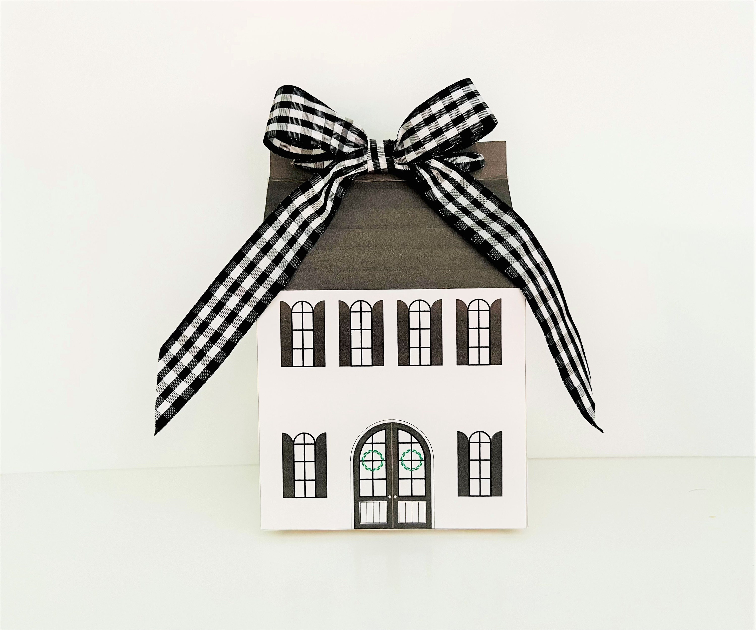 Farmhouse Printable Gift Box Paper House Housewarming Home Realtor Gift ...