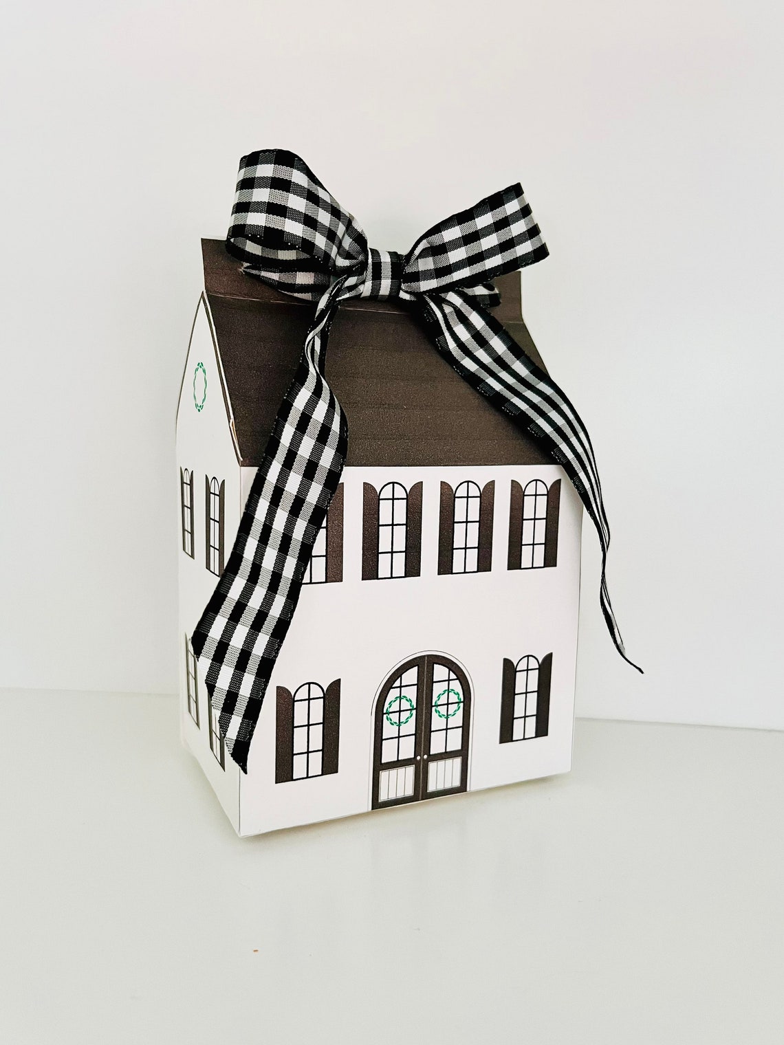 Farmhouse Printable Gift Box Paper House Housewarming Home Realtor Gift ...