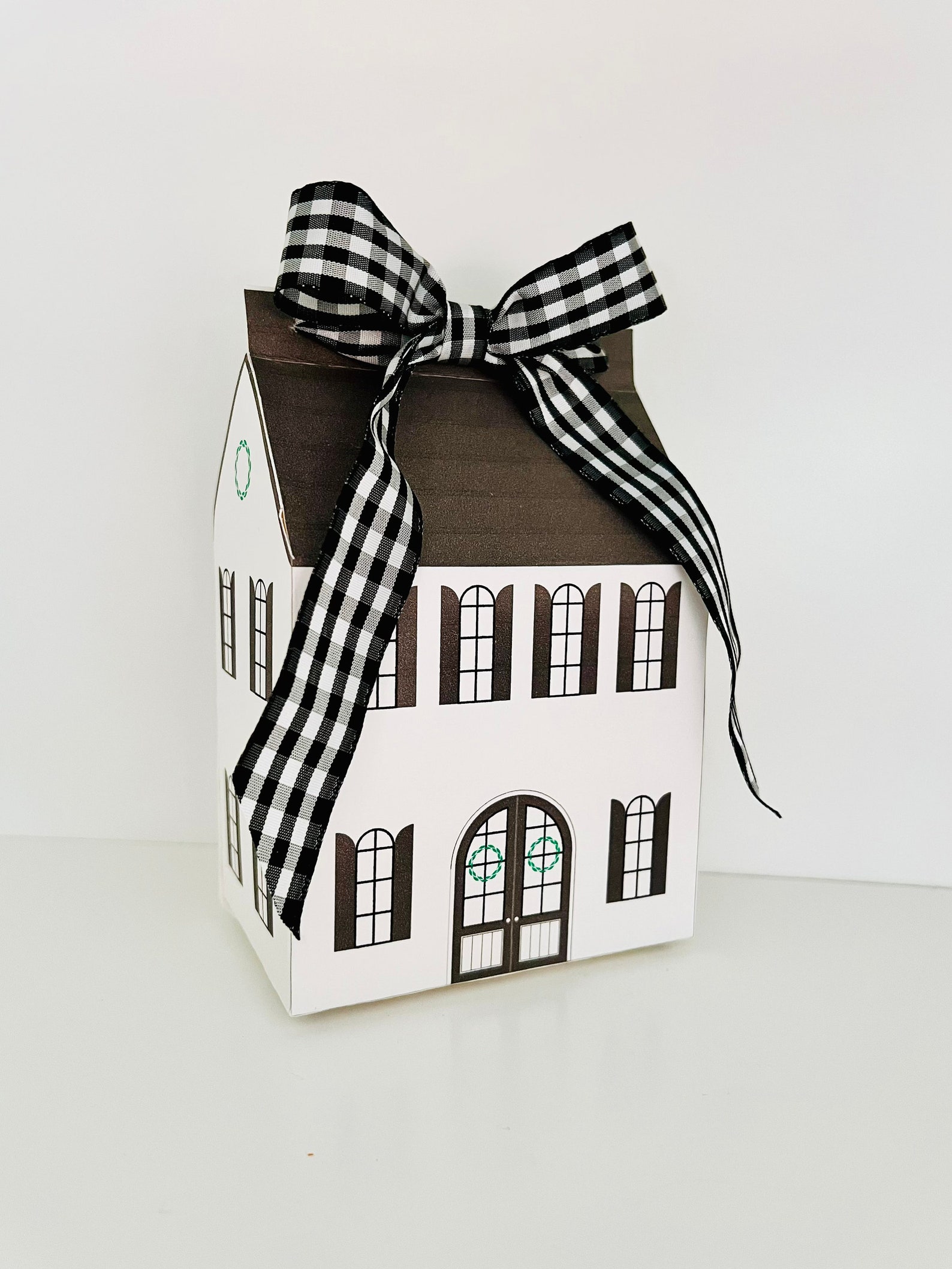 Farmhouse Printable Gift Box Paper House Housewarming Home Realtor Gift ...
