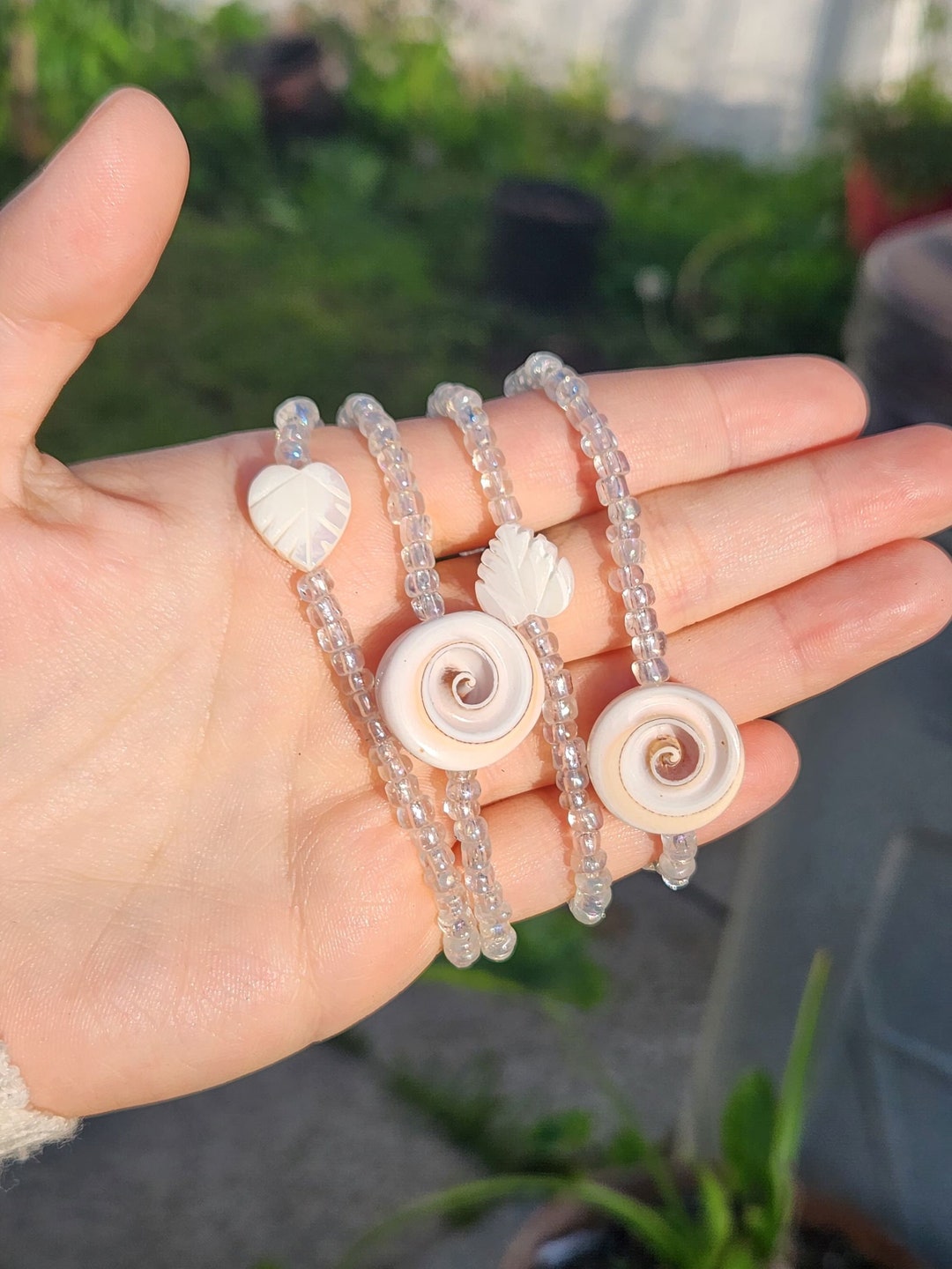 Aura Shell Bracelets - Etsy