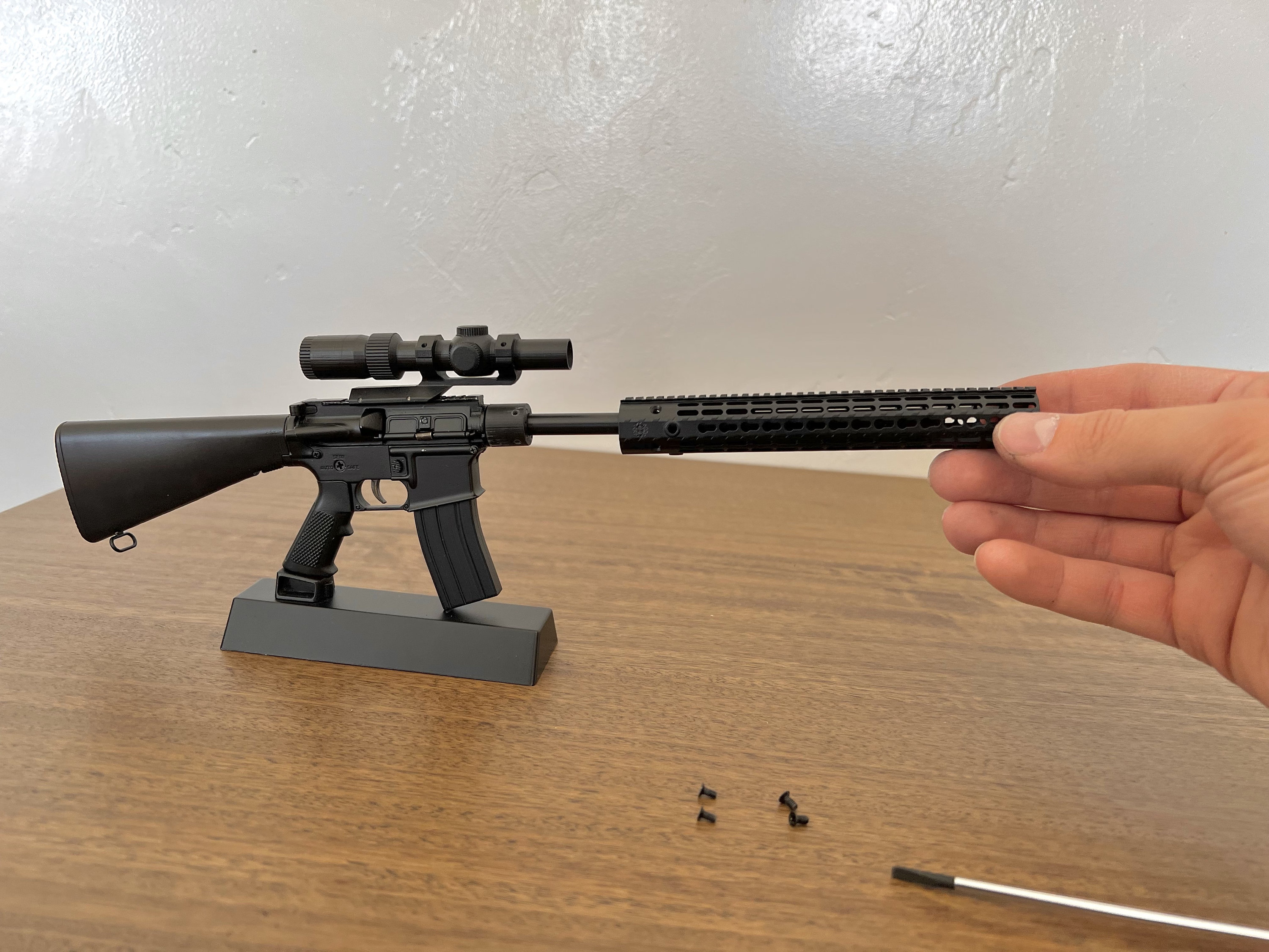 Mini 5 Keymod Enhanced Free Float Hand Guard for Goat Guns AR15 - Etsy