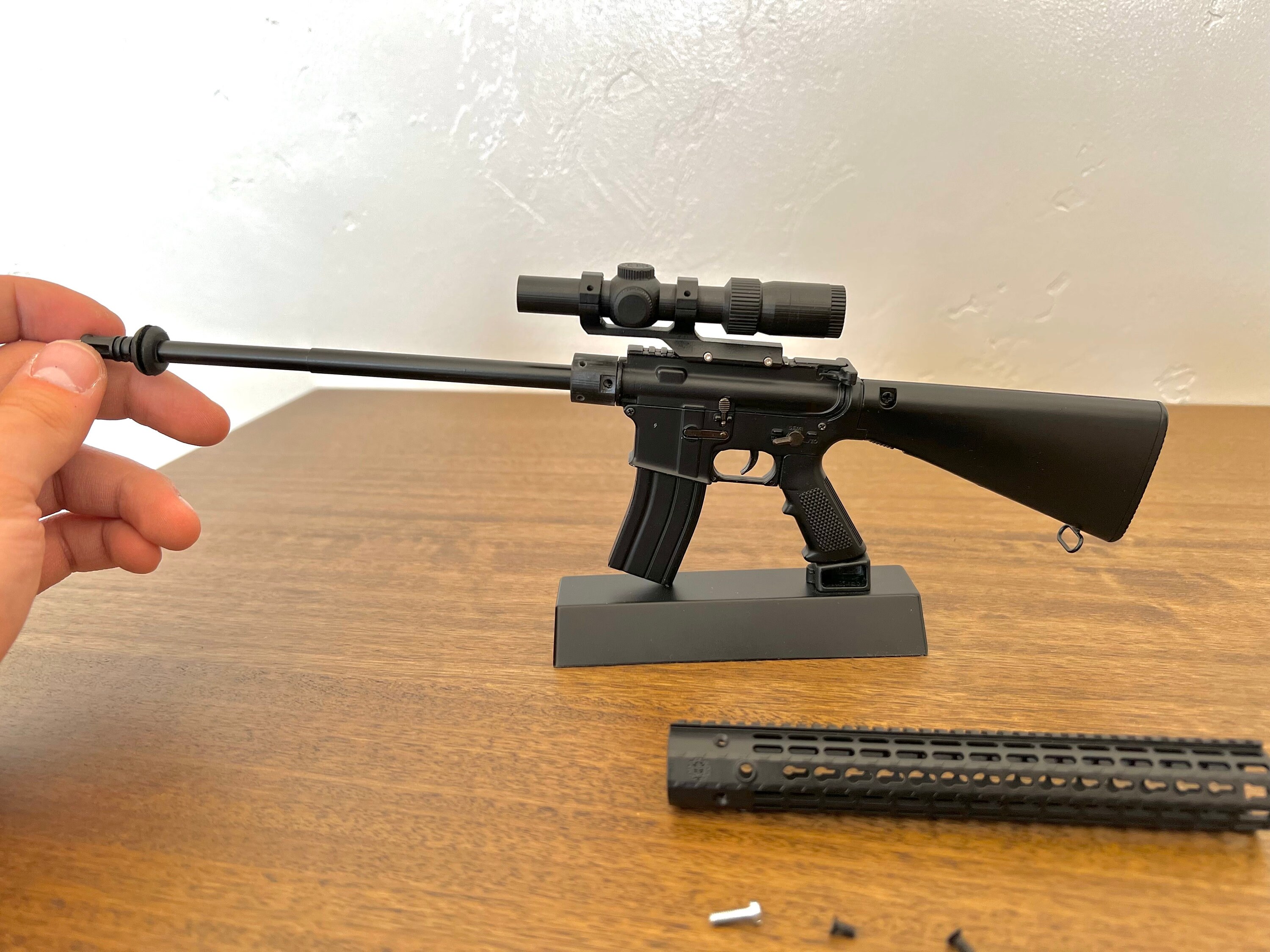 Mini 5 Keymod Enhanced Free Float Hand Guard for Goat Guns AR15 - Etsy