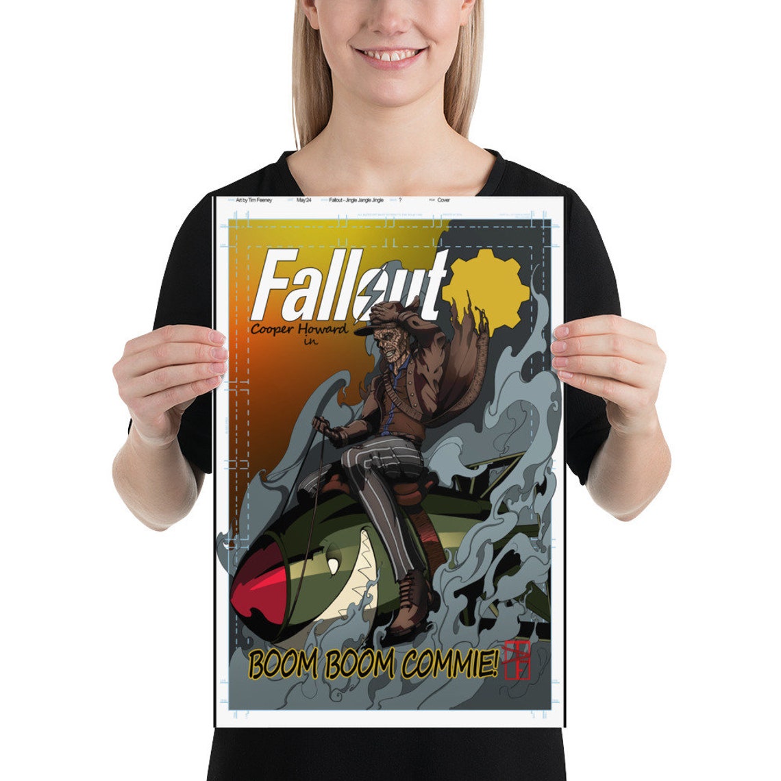 Fallout Cooper Howard the Ghoul - Etsy