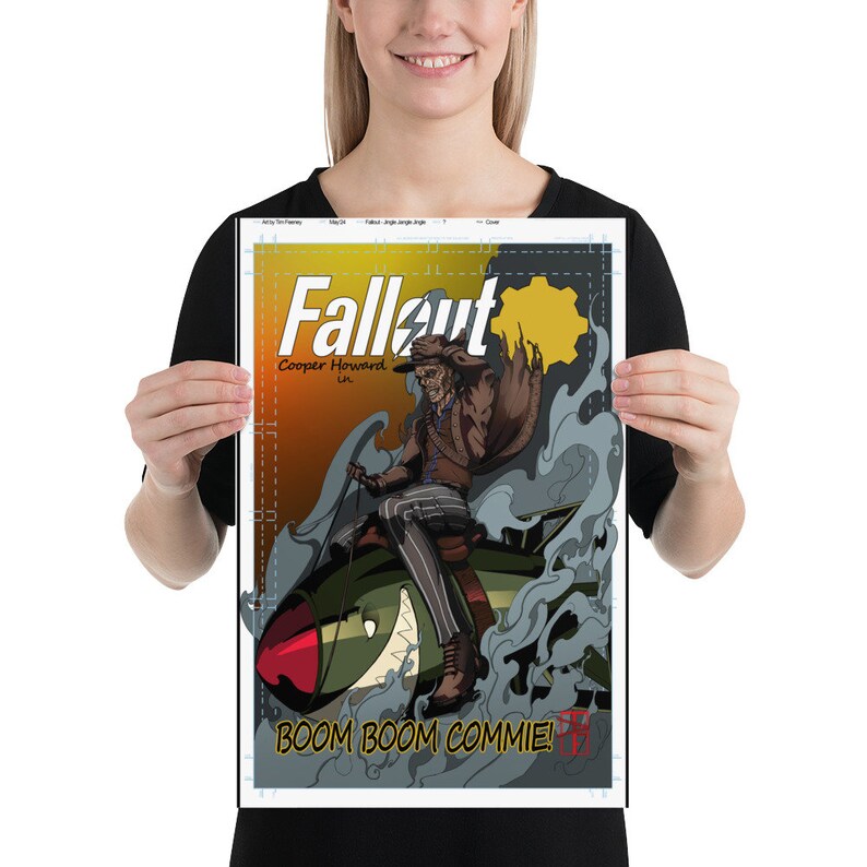 Fallout Cooper Howard the Ghoul - Etsy