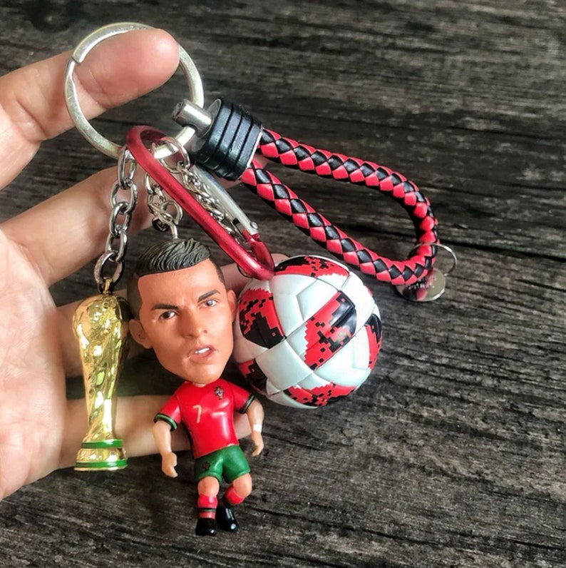 Cristiano Ronaldo Key Chain, Ronaldo Keychains, Lionel Ronaldo Key Ring ...