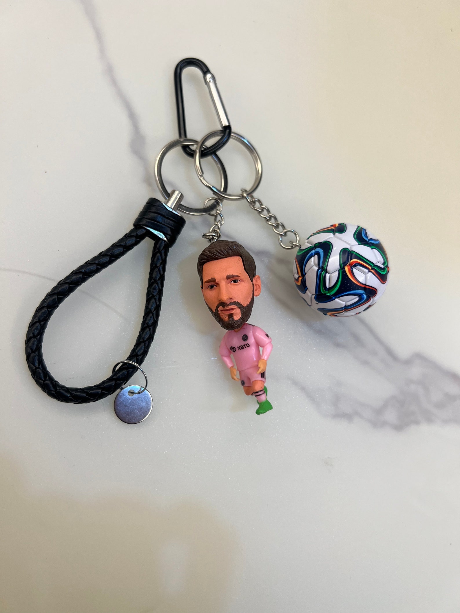 Lionel Messi Key Chain, Miami Messi Keychains, Lionel Messi Key Ring ...