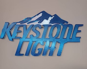 Keystone Light Neon Sign - Etsy