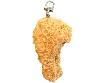 Chicken Wing Keychain - Etsy