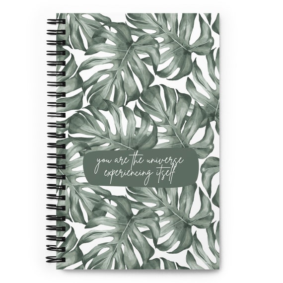 Monstera Journal Monstera Notebook Monstera Lover Gift - Etsy
