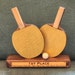 Trophy Set for Table Tennis/ping Pong custom Text for Your Tournament ...