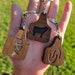 Personalized Cattle Brand Keychain - Etsy