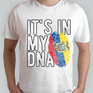 It's in My DNA Ecuador Flag Fingerprint PNG Sublimation Design Download ...