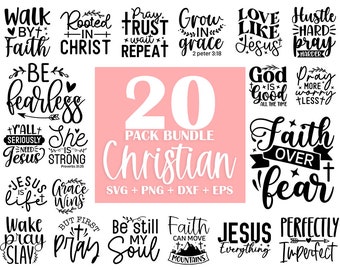 Christian SVG Bundle, Religious Svg Bundle, Scripture Svg Bundle, Bible ...