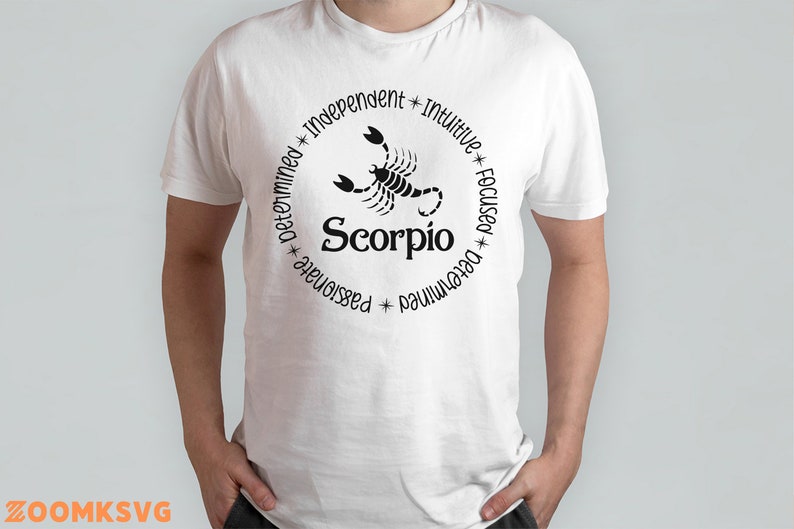 Scorpio SVG, Zodiac SVG, Zodiac Signs Clipart SVG, Gift for Scorpio Png ...