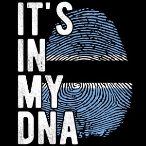 Botswana Png, It's in My DNA Botswana Flag Fingerprint PNG Sublimation ...