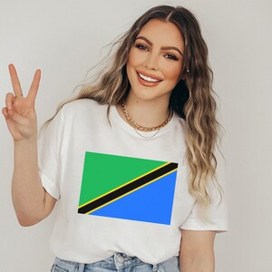 Tanzania Flag SVG Original Colors Tanzania Flag Png - Etsy