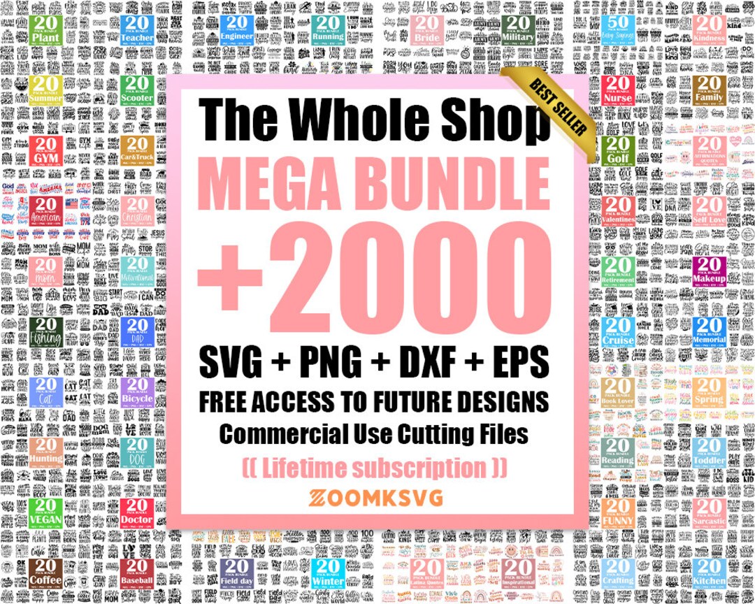 Mega SVG Bundle, Funny SVG bundle, Stickers pack PNG, Svg Files for ...