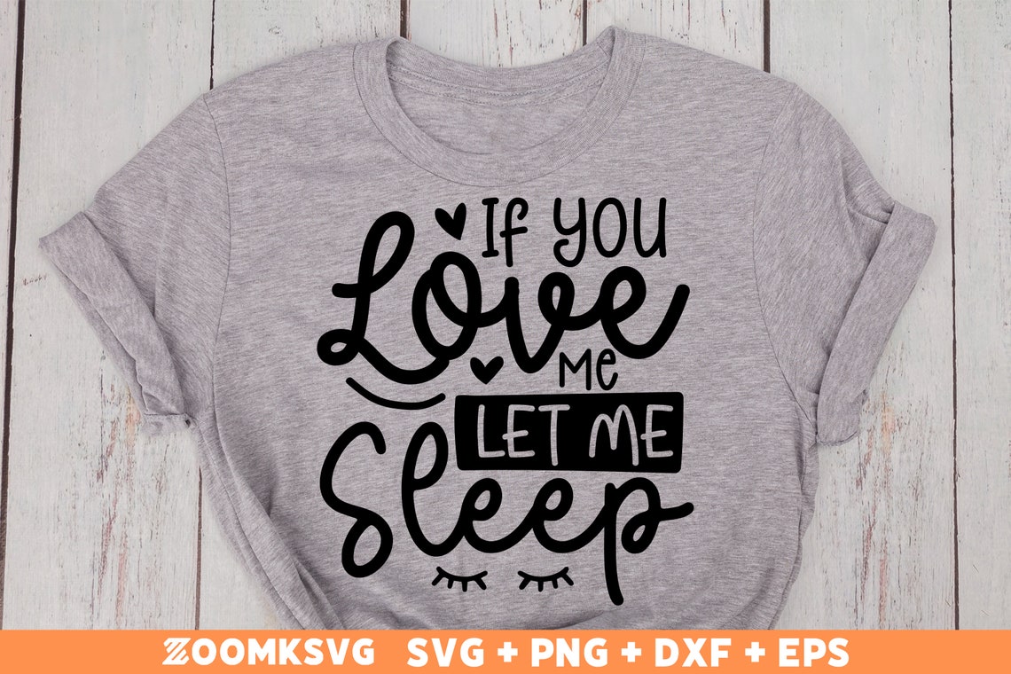 Funny Sleep Quote SVG: Sarcastic Cricut, Silhouette Cut File (digital ...