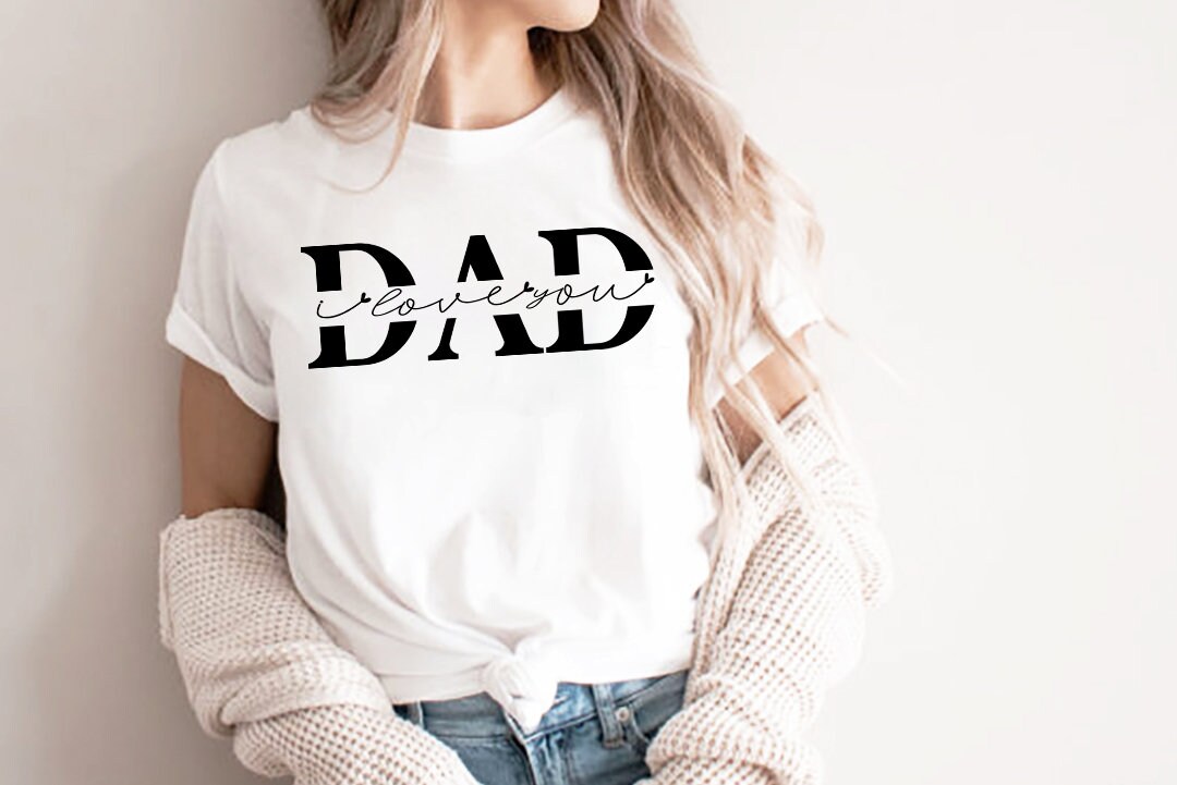 Dad Svg Father Svg Fathers Day Svg Dad Split Name Frame - Etsy