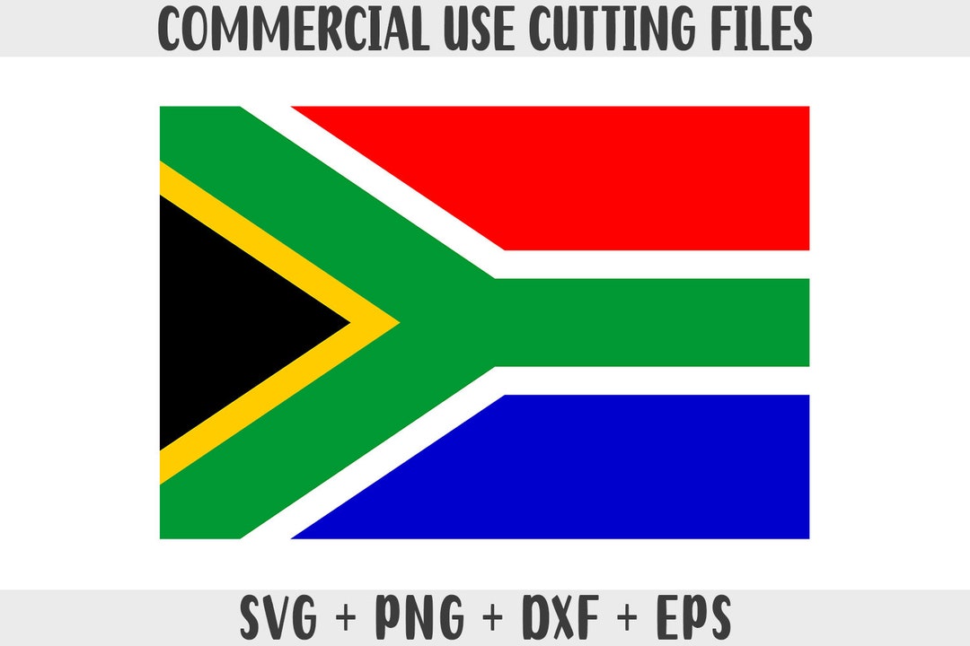 South Africa Flag SVG Original Colors, South Africa Flag Png ...