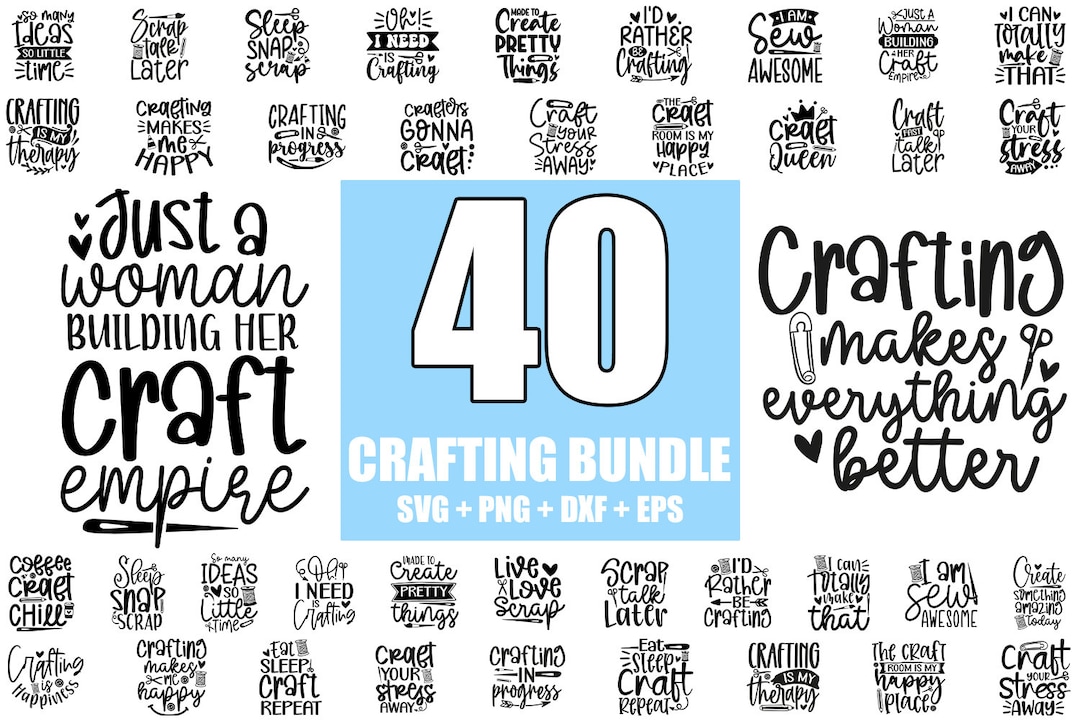 Crafting SVG Bundle, Crafting SVG, Crafting Shirt Svg, Crafting Quote ...
