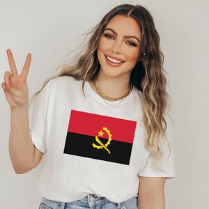 Angola Flag SVG Original Colors, Angola Flag Png, Commercial Use for ...