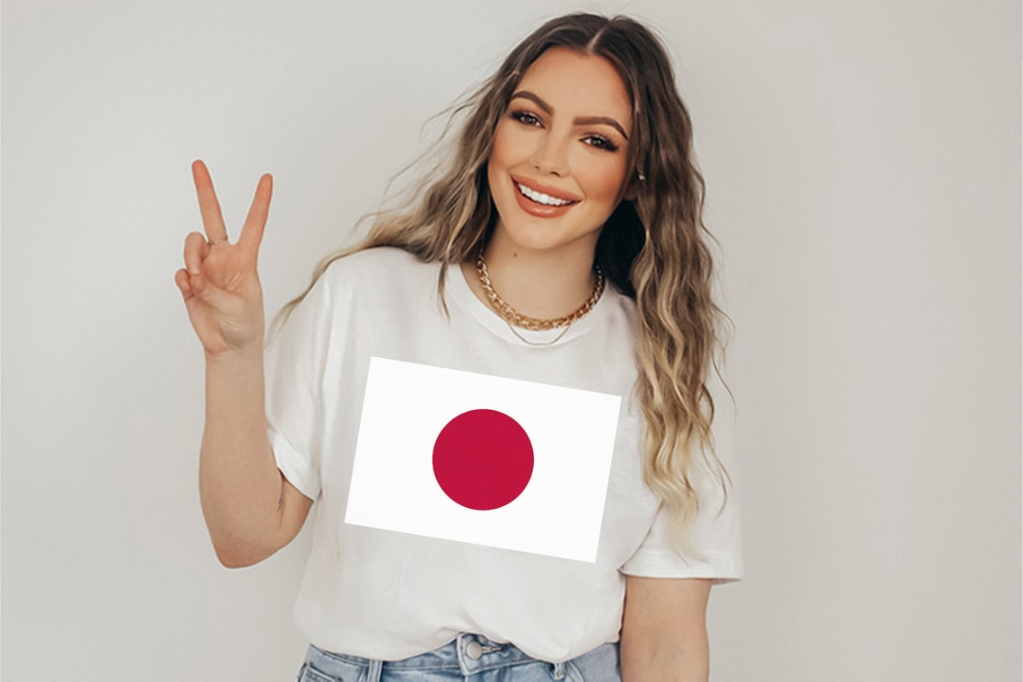 Japan Flag SVG Original Colors Japan Flag Png Commercial Use - Etsy