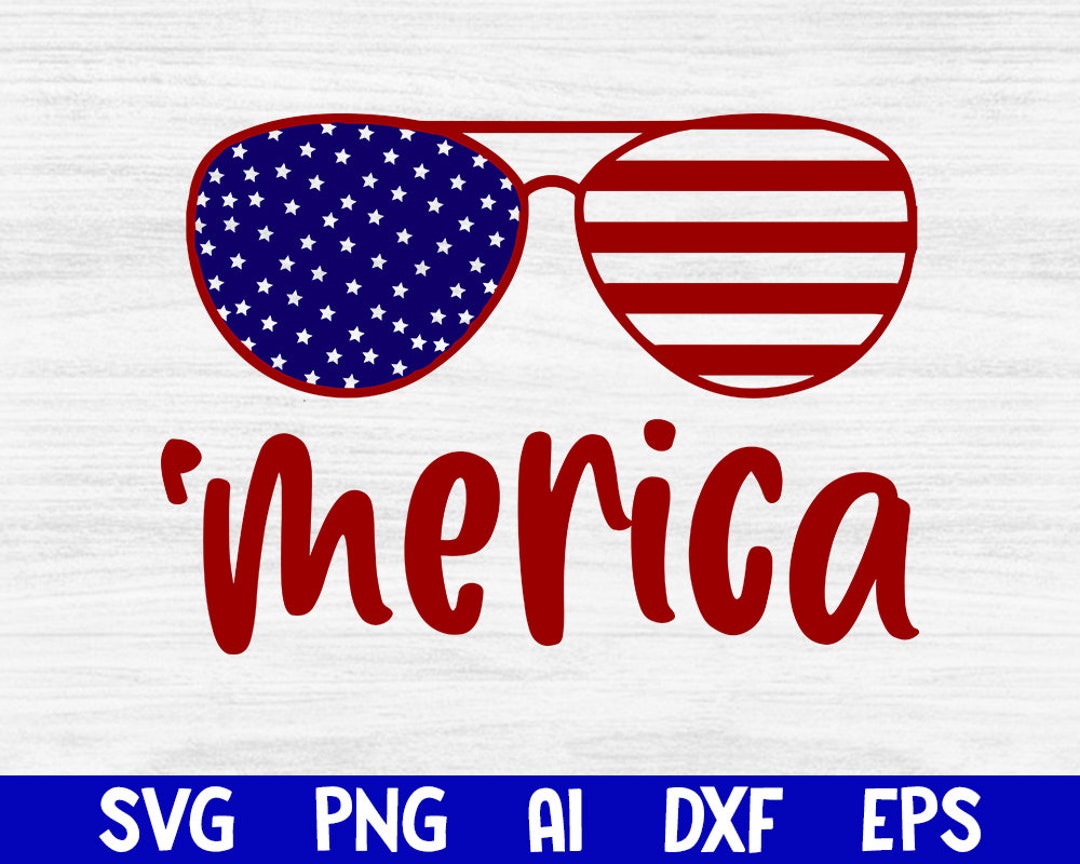 Merica Svg, 'merica Png, Independence Day, Instant Download, Cut Files ...
