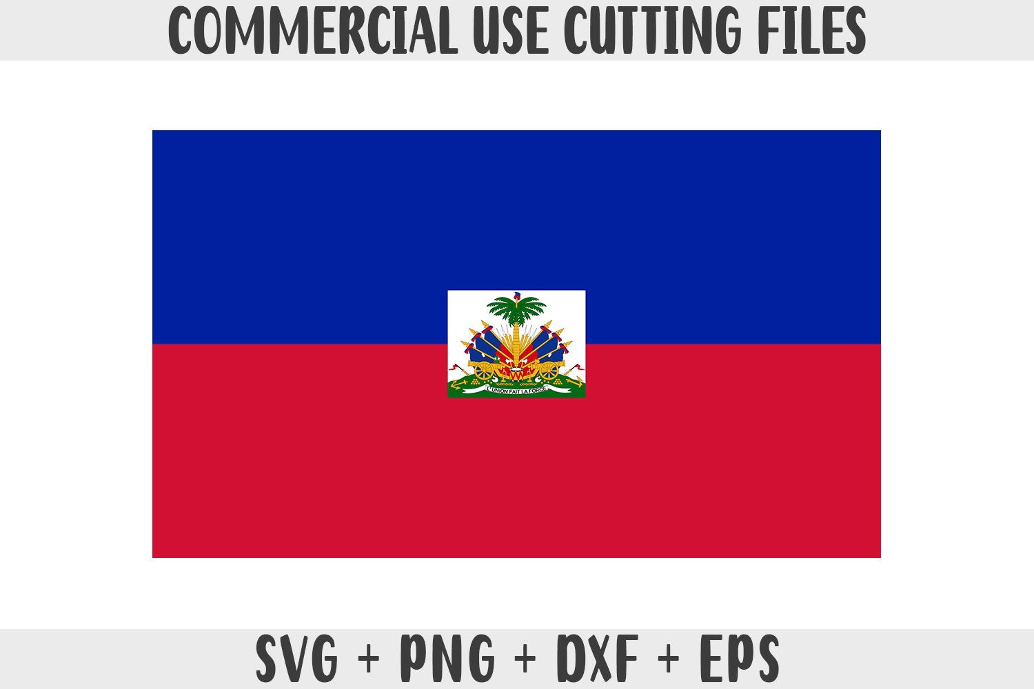 Printable Haitian Flag