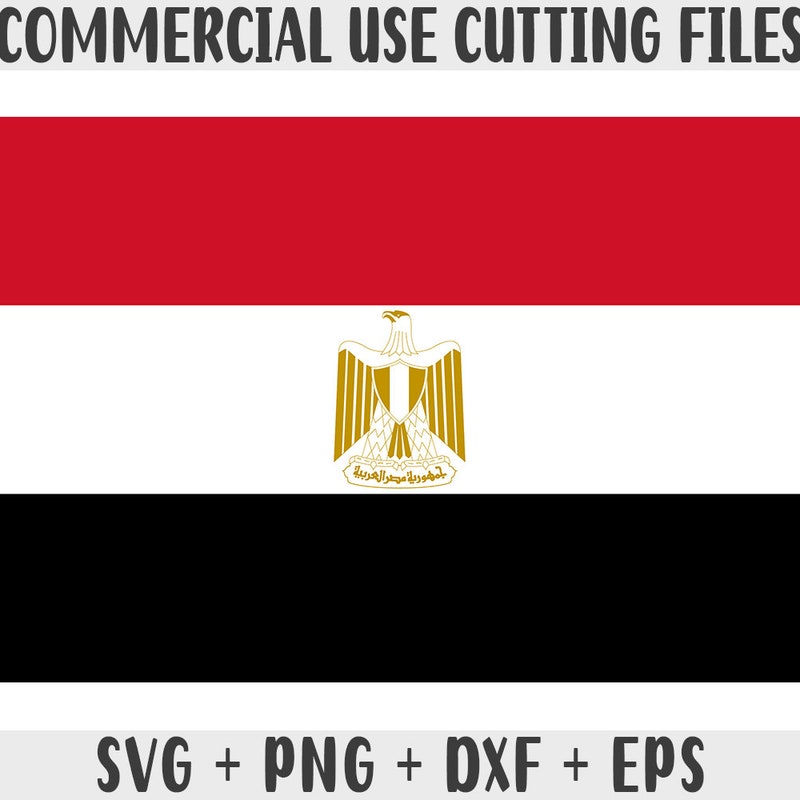 Egyptian Flag Svg - Etsy