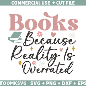 Book Svg, Reading Svg, Book Lover Svg, Book Quotes Svg, Book Worm Svg ...