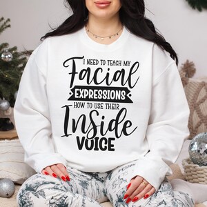 Funny Facial Expressions SVG Bundle: Snarky Humor Designs (digital ...