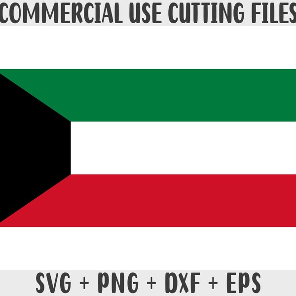 Kuwait Svg - Etsy